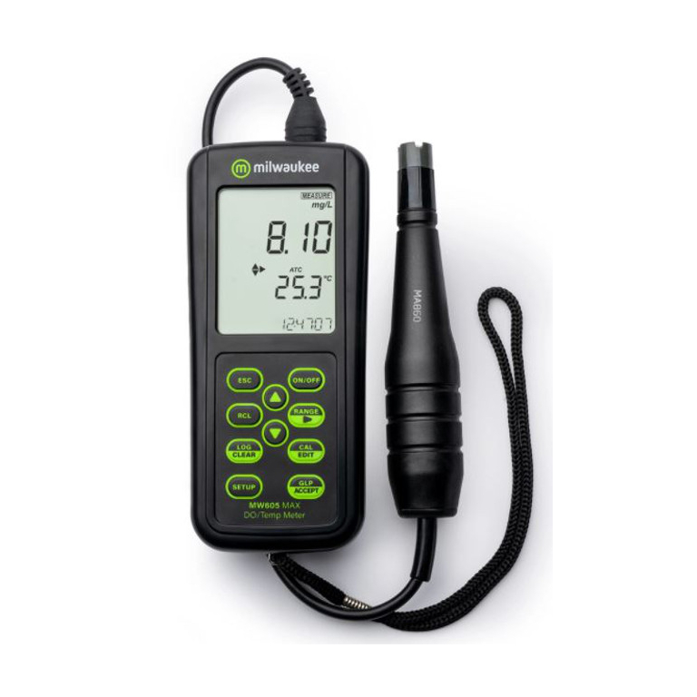 MAX Waterproof Galvanic Dissolved Oxygen Meter W/Automatic Calibration ...