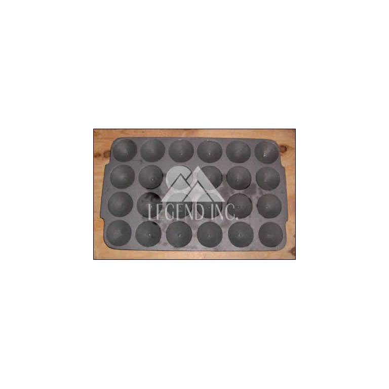 Cast Iron Conical Assay Mold, 24 place (4 x 6) – Legend Inc. Sparks ...