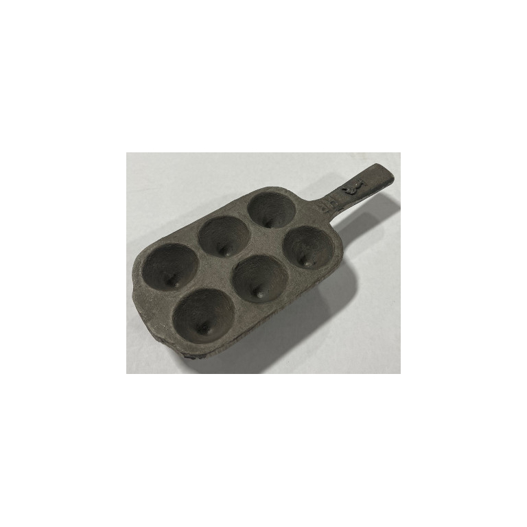 Cast Iron Conical Assay Mold Short Handle – 6 place (2 x 3) – Legend ...