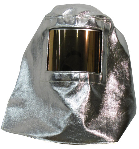 Aluminized Hood with Gold Face Shield – Legend Inc. Sparks, Nevada USA