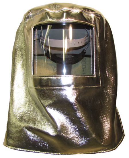 Aluminized Hood with Clear Face Shield – Legend Inc. Sparks, Nevada USA