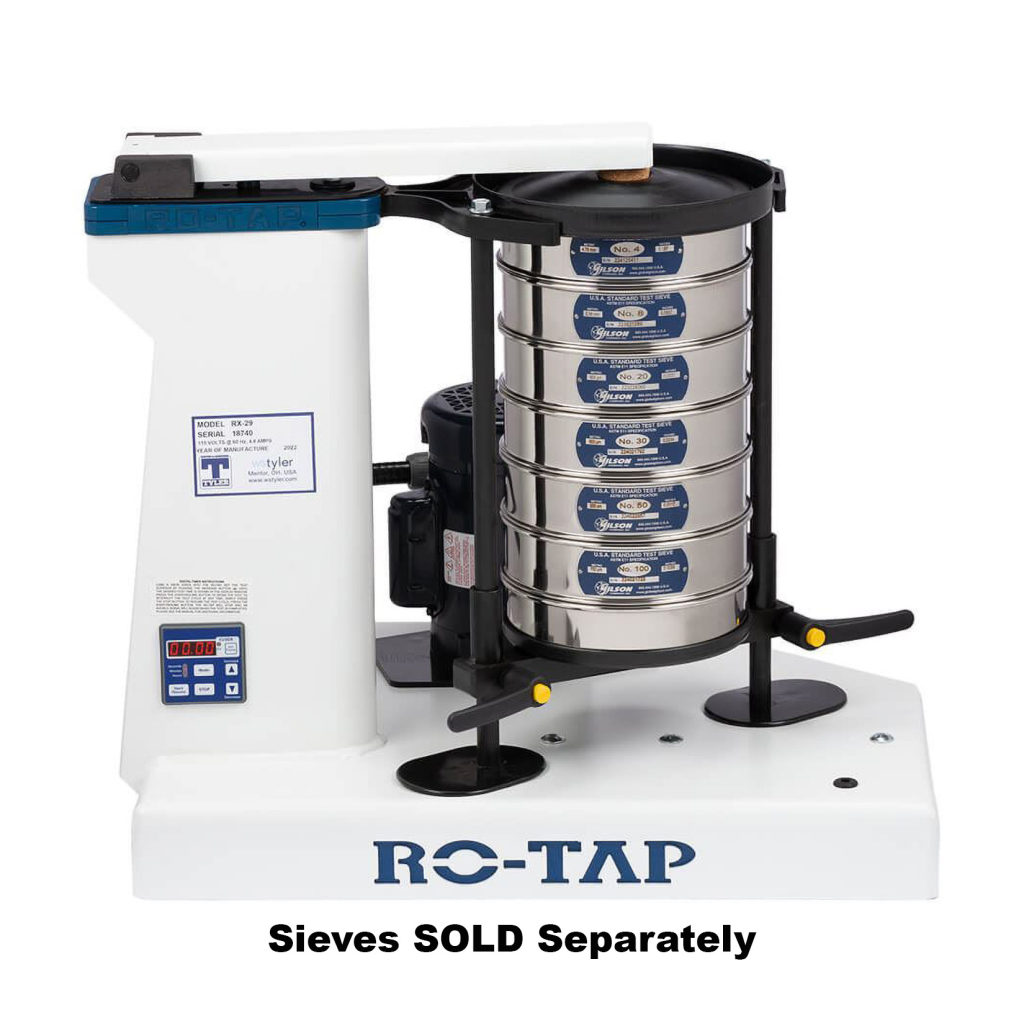 Tyler 8″ Ro-Tap® Sieve Shakers – RX-29 Series – Legend Inc. Sparks ...